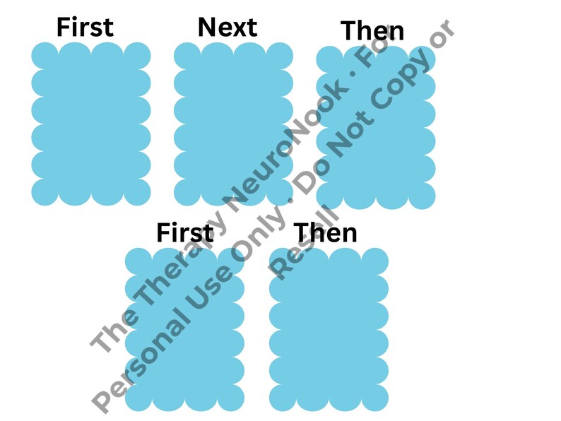 Visual Schedule Chart With Icons: Autism, ABA Therapy Tool (printable ...