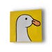 Yellow Duck Canvas Painting - Desk Art, Decorative Art, Wall Art - Etsy