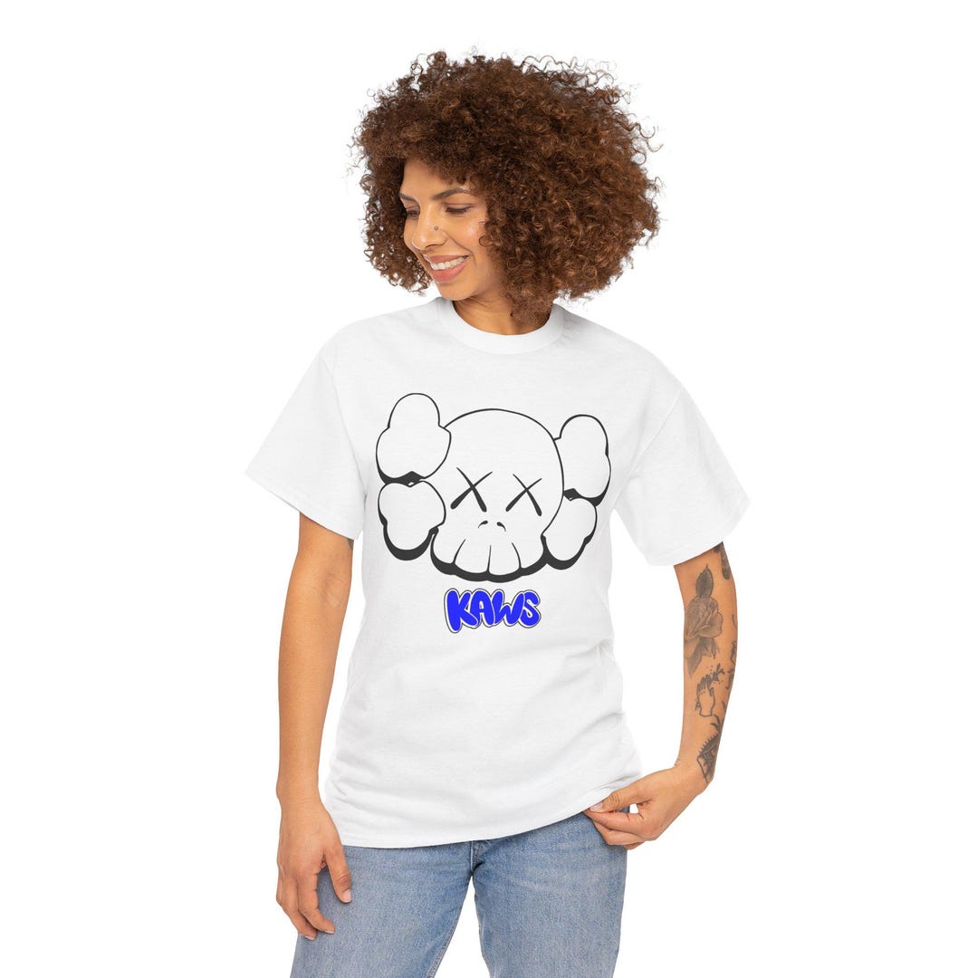 K Aws-style Head XX Mascot Streetwear Skate Art T-shirt | Streetwear ...