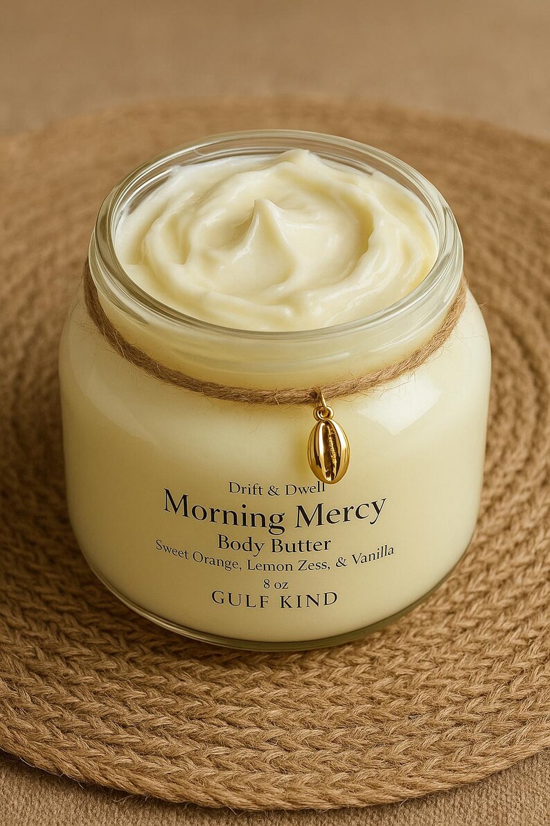 Morning Mercy Body Butter - Sweet Orange, Vanilla & Frankincense - 8 Oz ...