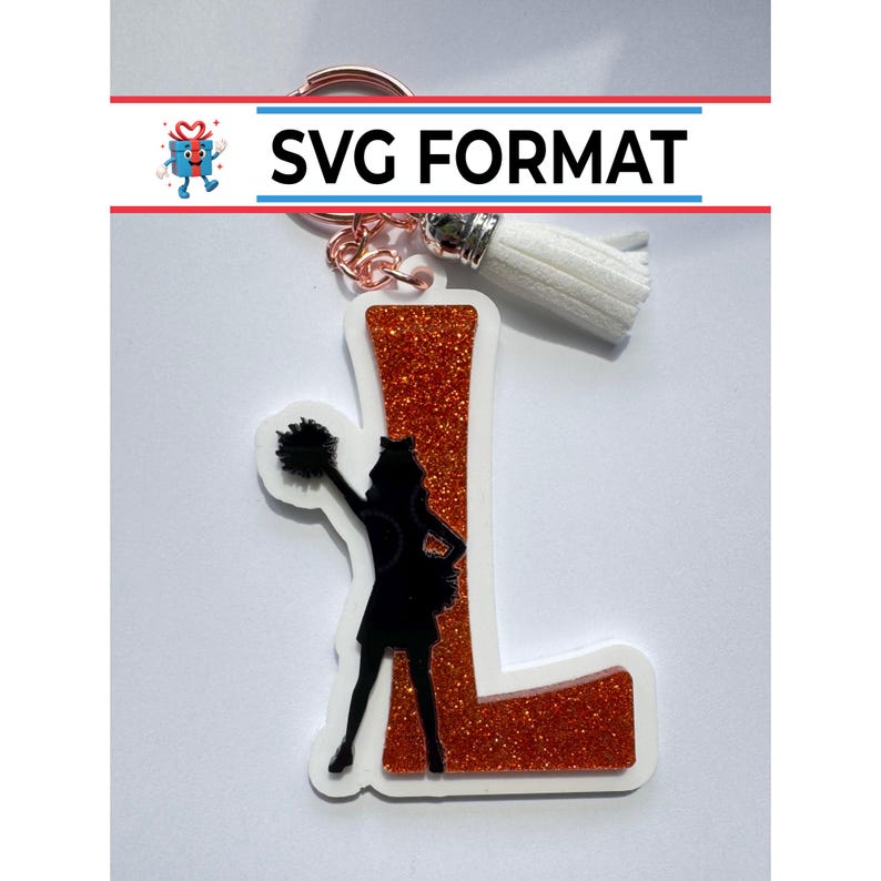 Cheerleadering Alphabet SVG – Laser Cut Letter Files | Individual ...