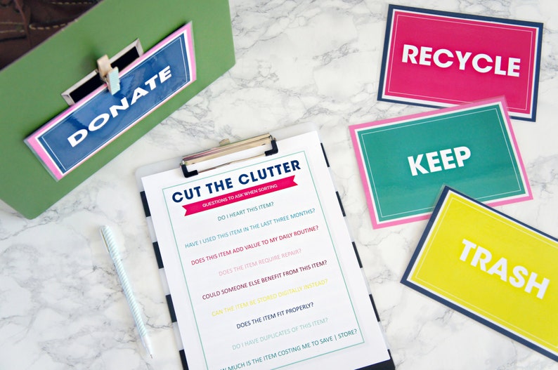 Donation Printable Guide - INSTANT DOWNLOAD - Set of 5 Pdf's! - Etsy