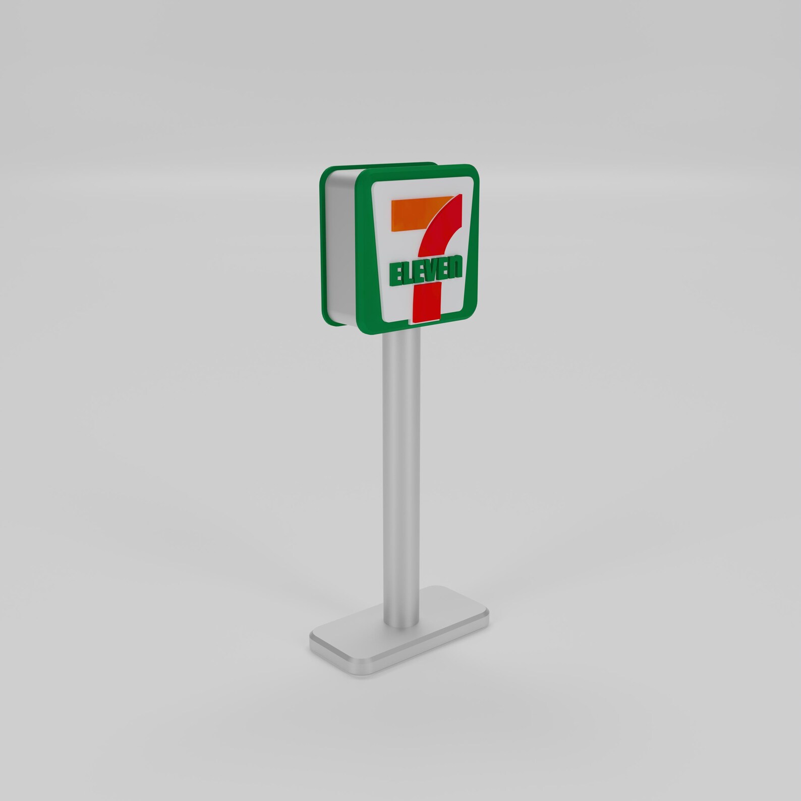 Retro Convenience Store Road Sign – 1/64 Scale Diorama Accessory – STL ...