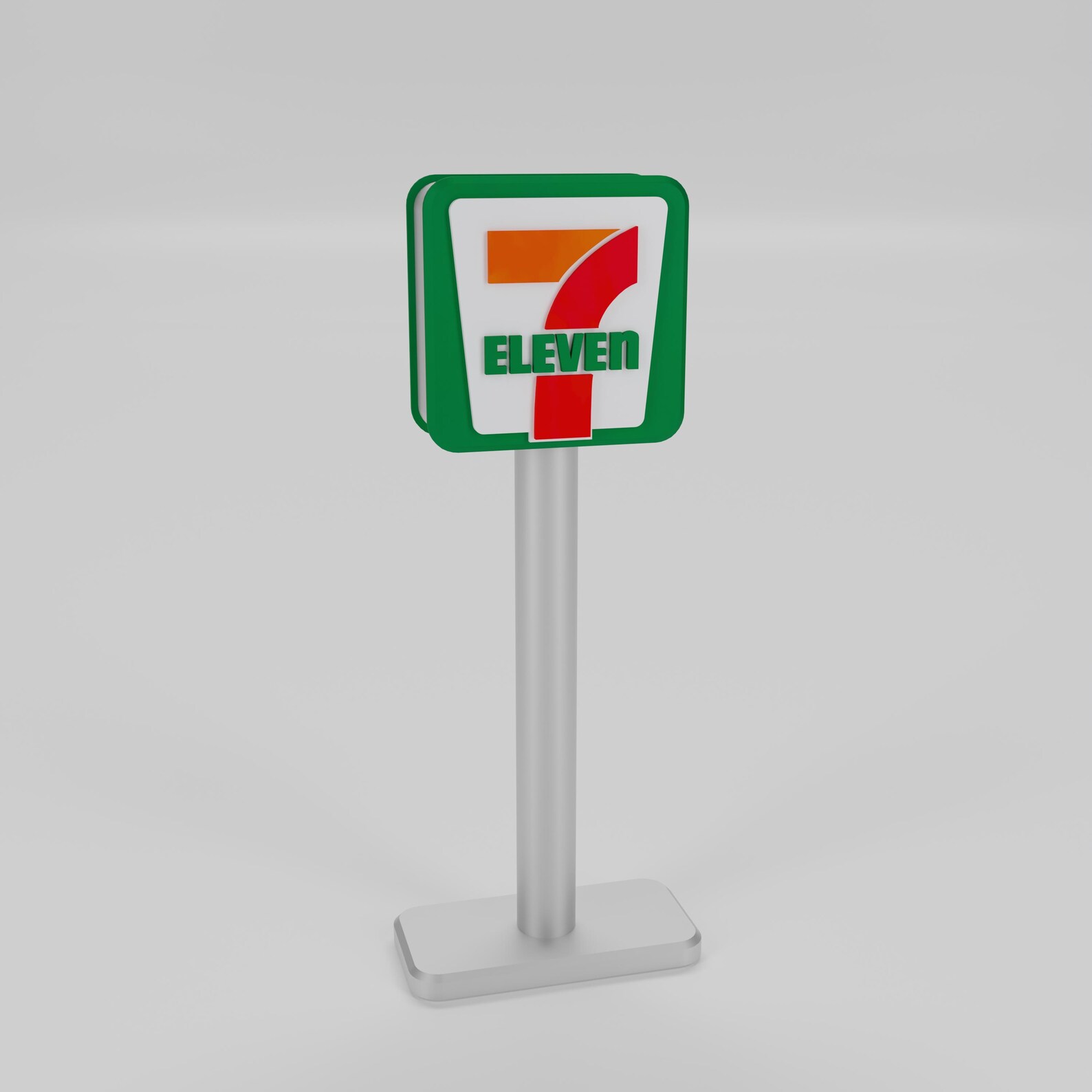 Retro Convenience Store Road Sign – 1/64 Scale Diorama Accessory – STL ...