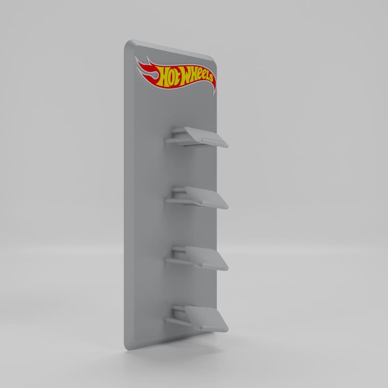1:64 Diecast Car Display Stand – Hot Wheels Display - 3D Print Files ...