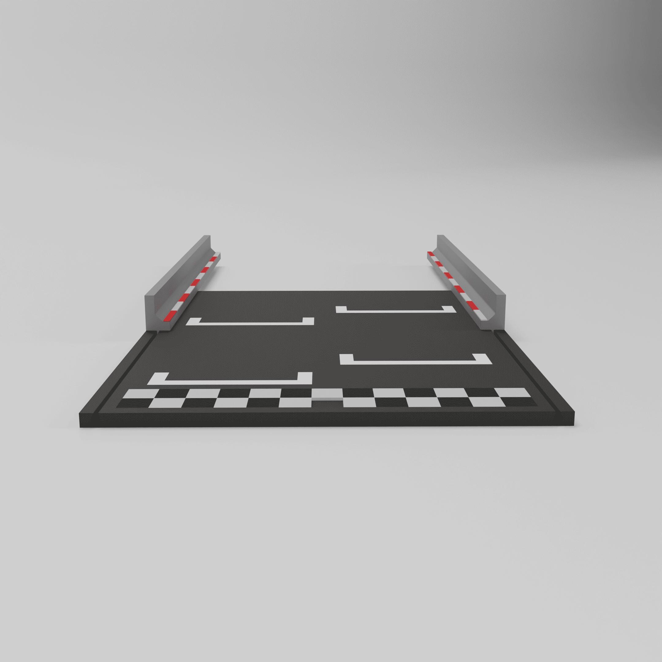 1/64 Scale Racing Starting Grid Diorama & Display Base - 3D Printable ...