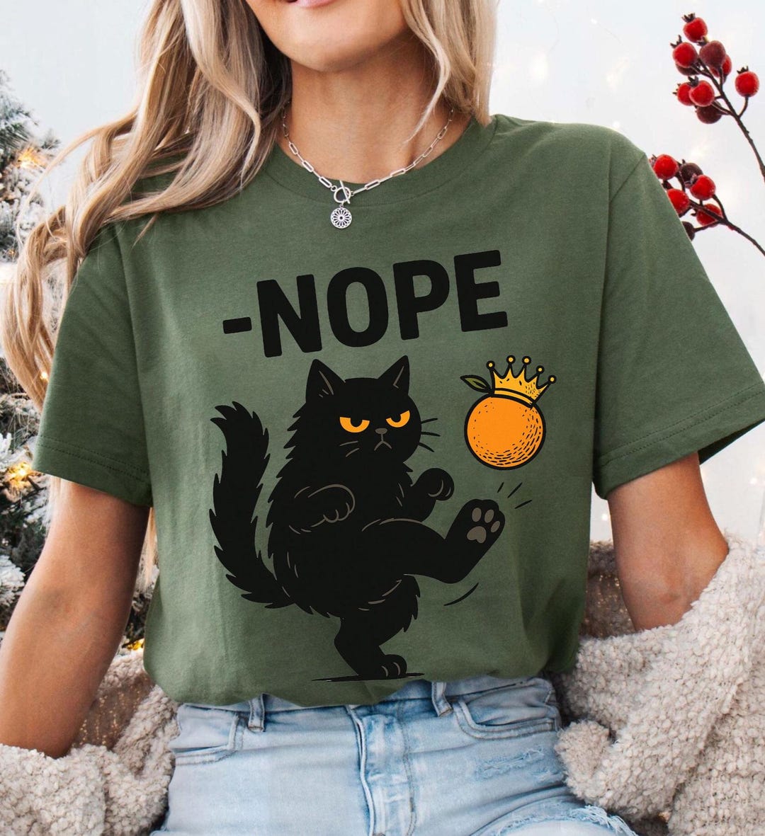 Funny Black Cat PNG, Nope Cat Attitude Png, Sassy Kitty Digital File ...