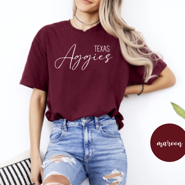 Aggie Shirt - Etsy