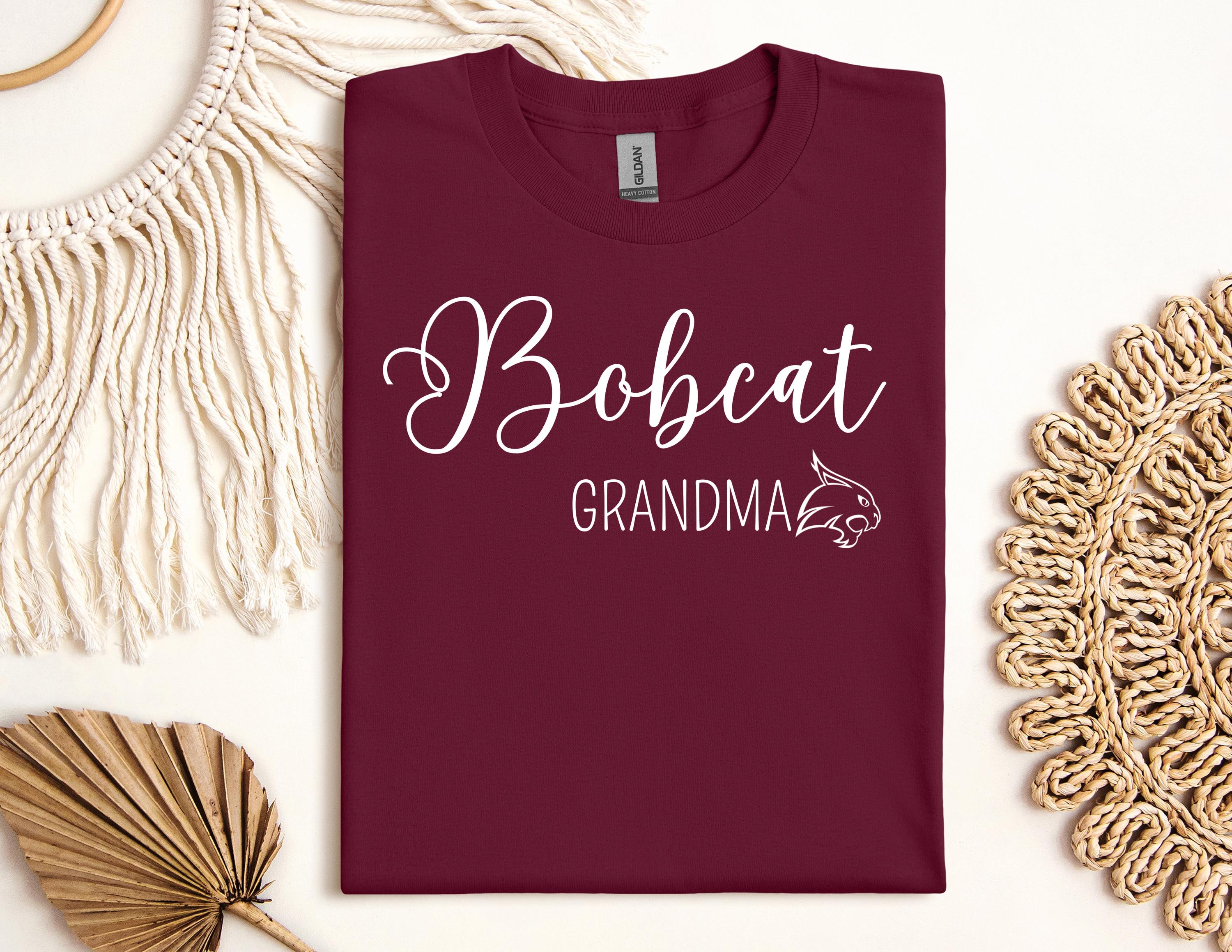 Texas State Mom Maroon Tee | Bobcat Mom Shirt | Grandma | Sister | Aunt ...