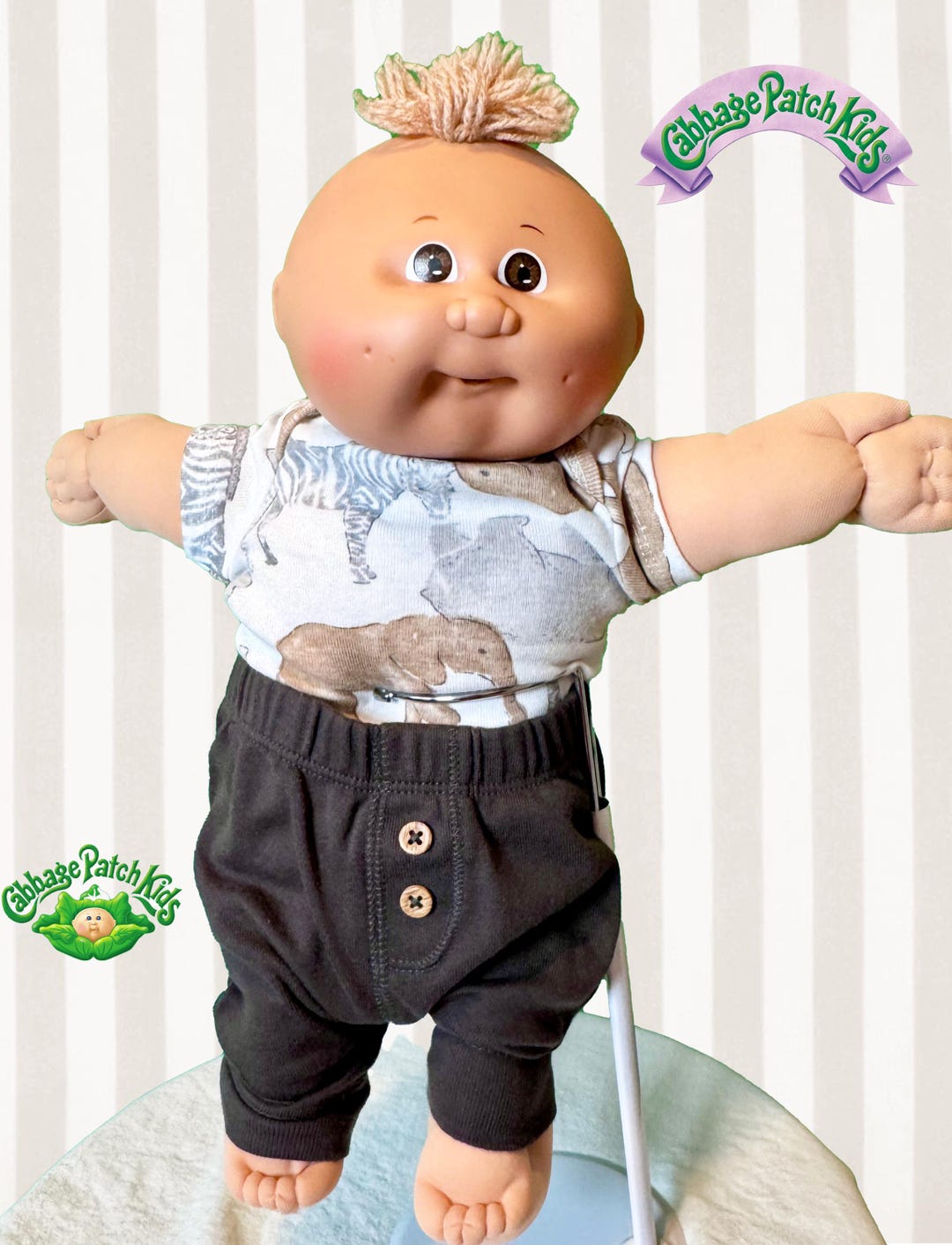Rare Vintage Cabbage Patch Kid – Baby Boy With Blonde Hair ...