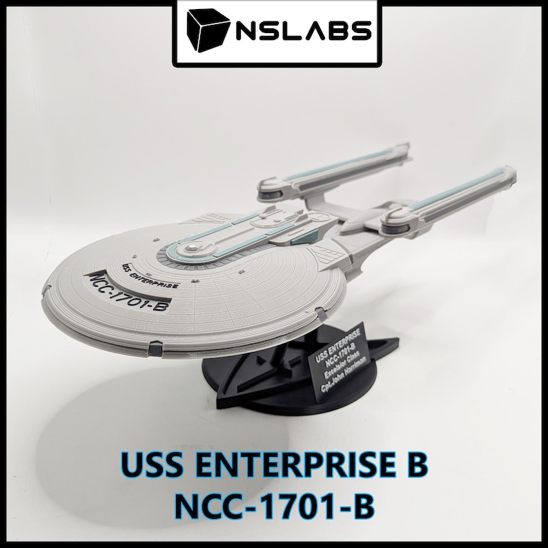USS Enterprise B NCC-1701-B Fan Made Replica Excelsior Star Trek ...