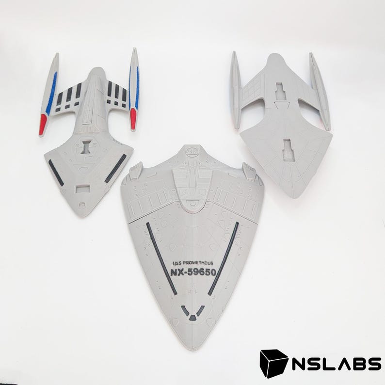 USS Prometheus NX-59650 Model Star Trek Voyager Fan Replica Starships ...