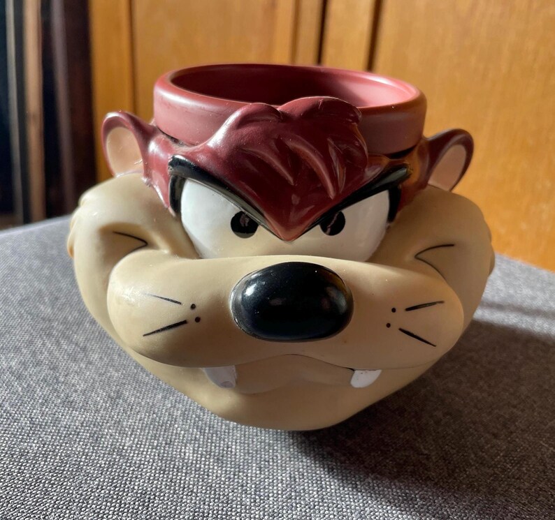 Taz Tasmanian Devil Warner Bros Novelty Plastic Mug - Etsy