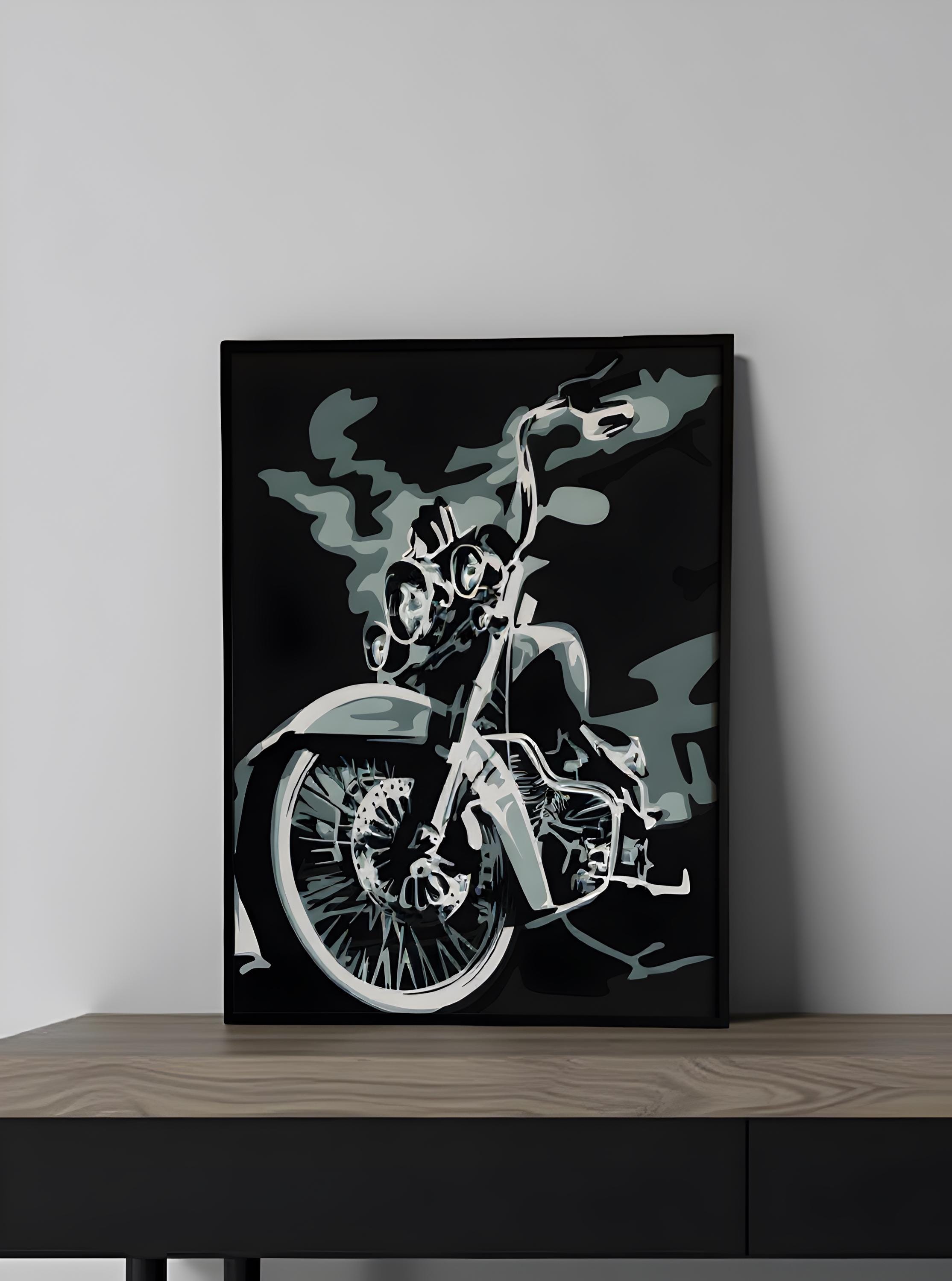 Multilayer Laser Cut Bike Frame Wall Art SVG, DFX, PDF File. - Etsy