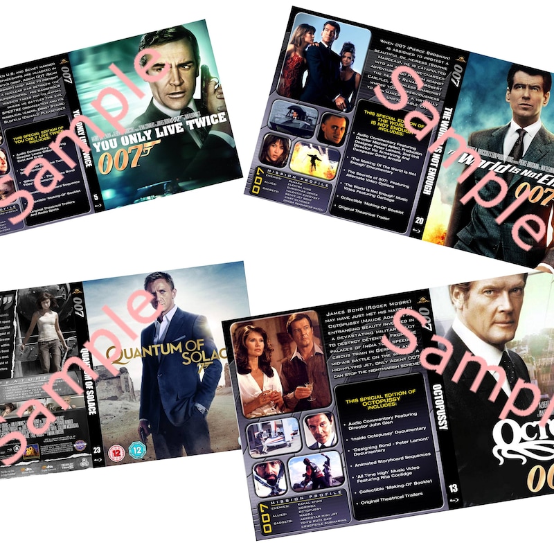 Custom Bluray Covers - Etsy UK