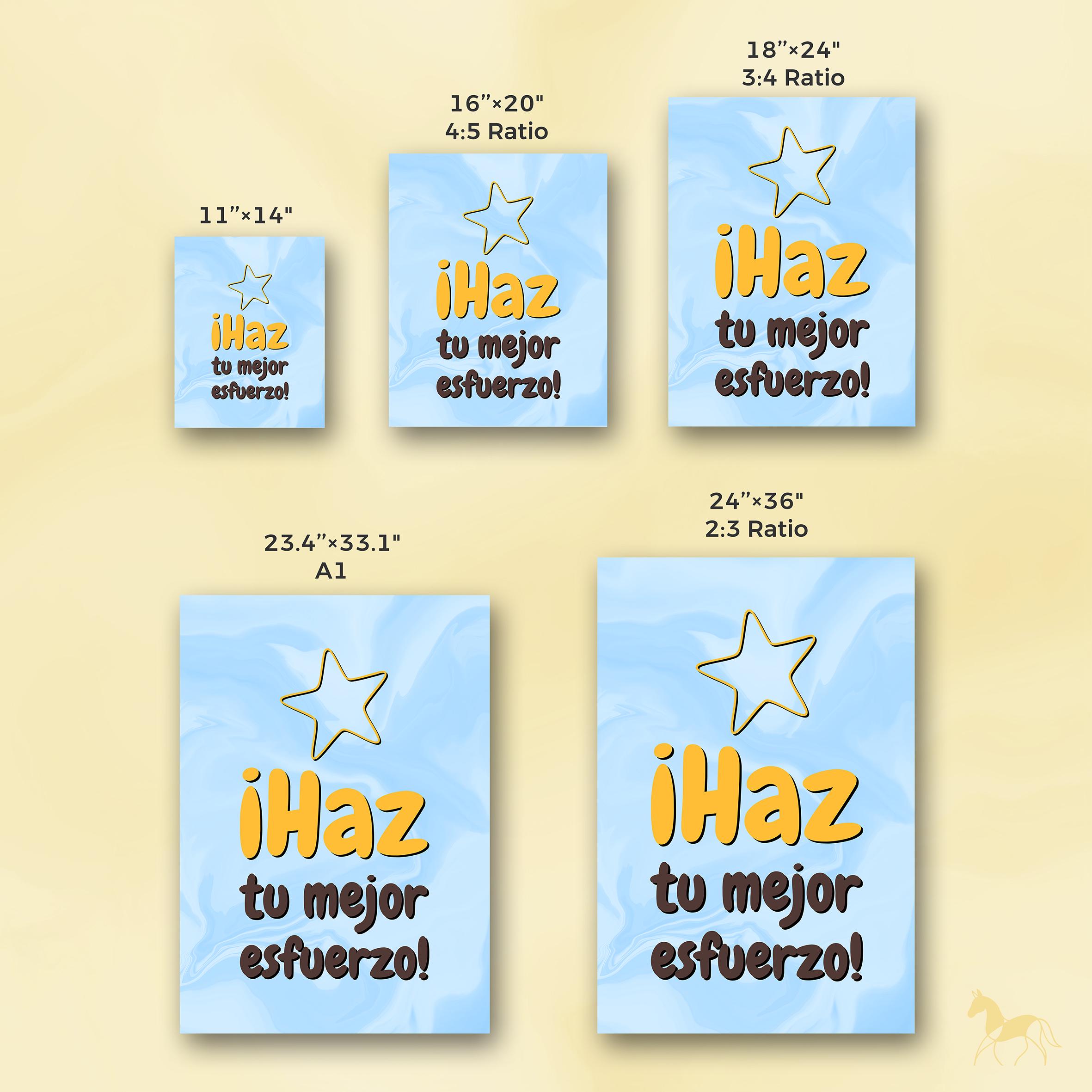 Spanish Classroom Rules Poster: Retro Decor, ¡haz Tu Mejor Esfuerzo ...