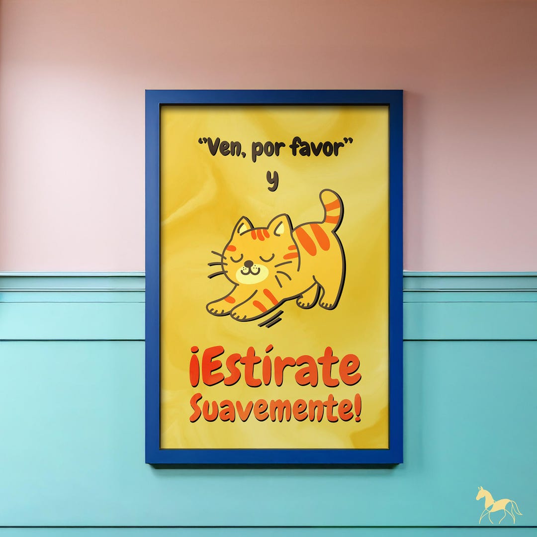 Spanish Classroom Poster: Rincón De La Calma, Mindfulness Art (digital ...
