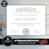 Editable Shooting Certificate Template for Boys, DIY Marksmanship ...