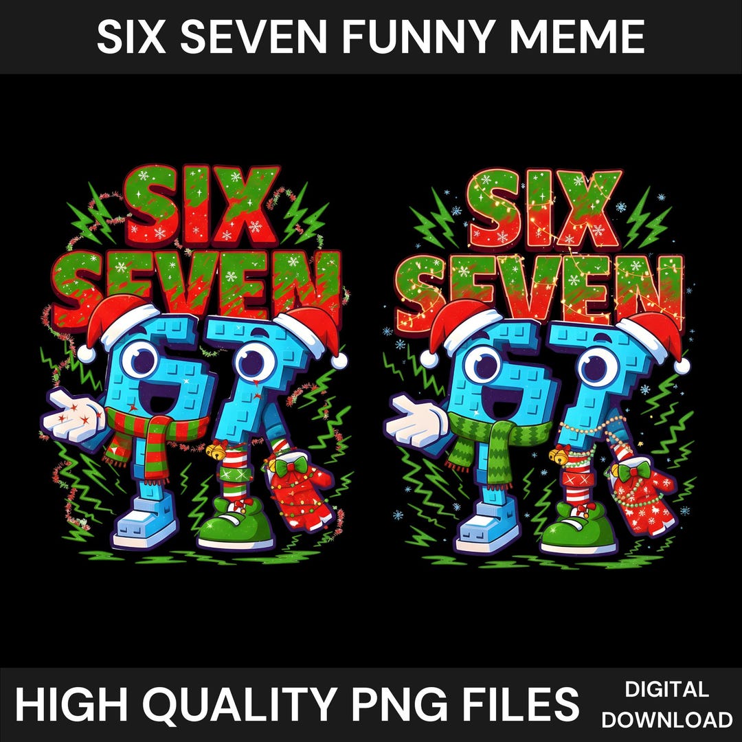 Steal a Brainrot Six Seven Italian Brainrot Kids Gaming Christmas Meme ...