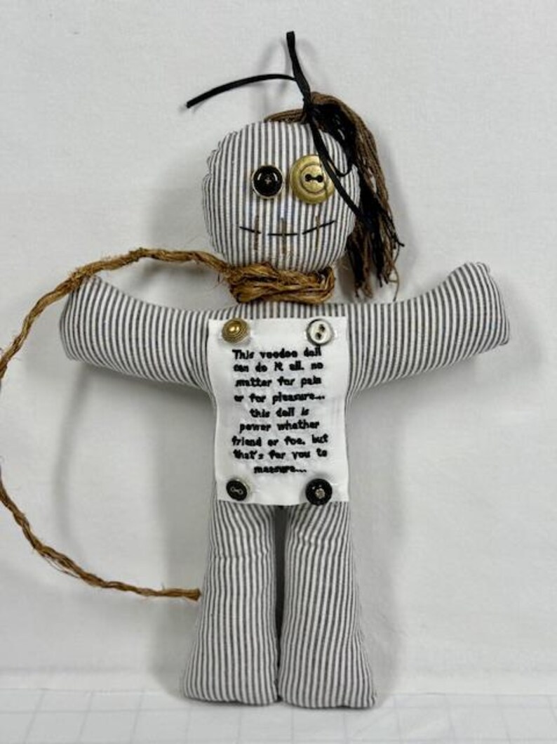 Voodoo Doll Pattern - Etsy