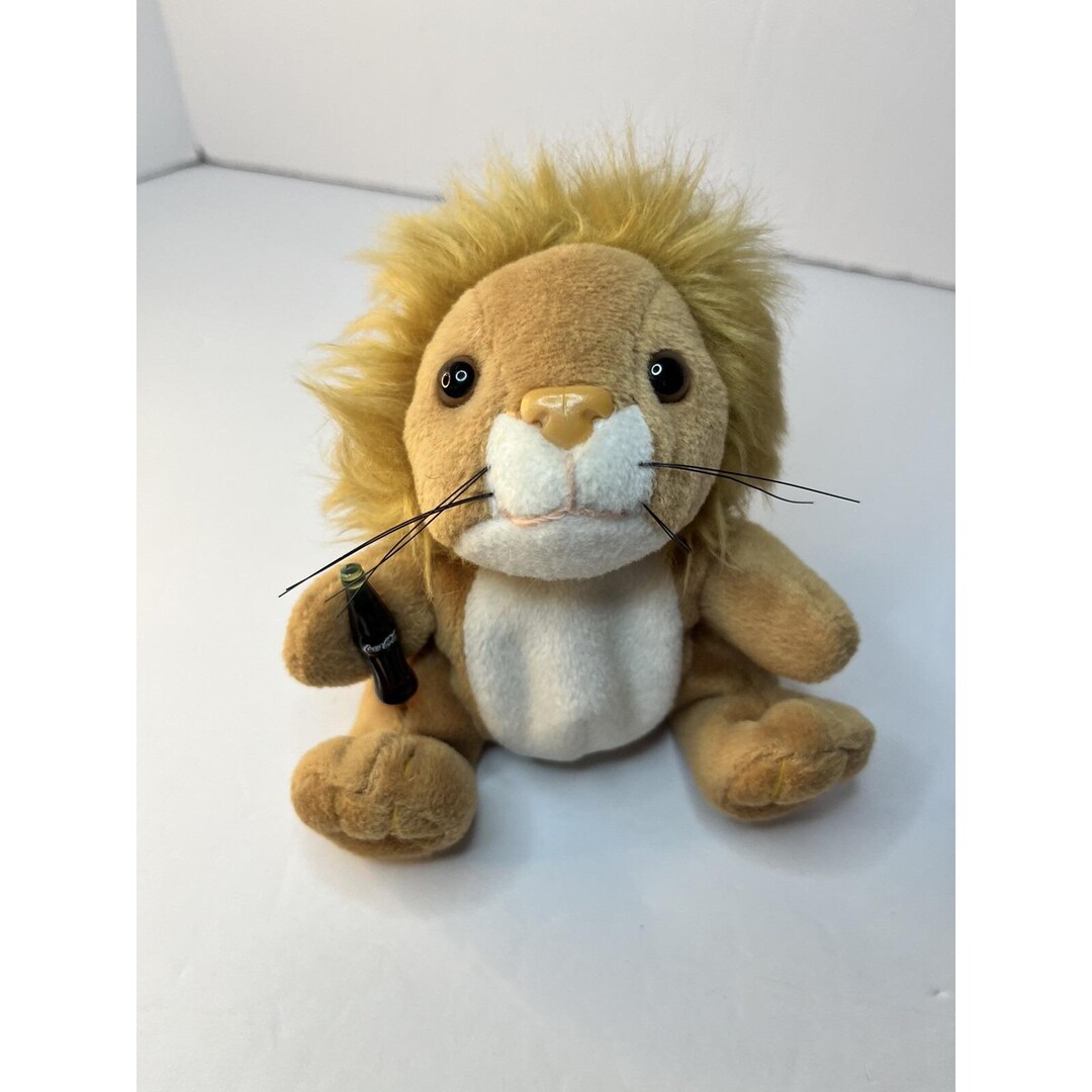 Masa the Lion Coca Cola 1998 Bean Bag Plush 5.5" Mozambique - Etsy