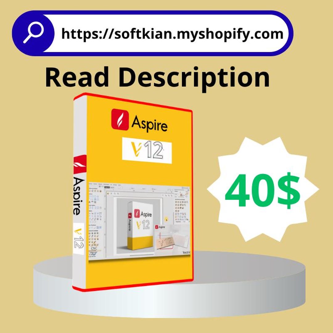 Aspire 12 Software for CNC | Full Lifetime for Windows | No ...