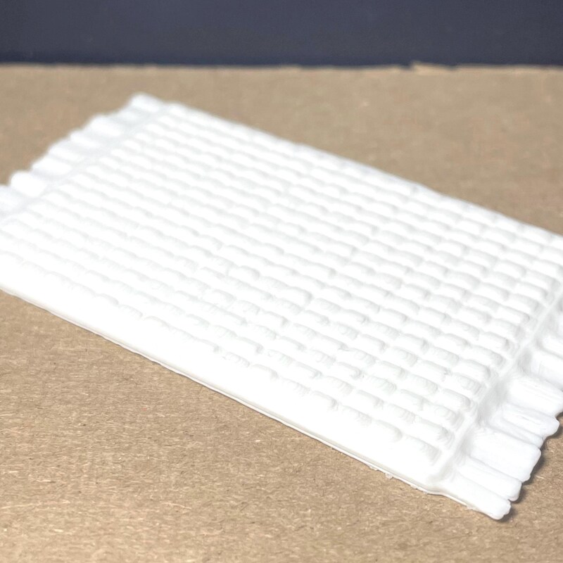 White Mini Rug Woven - Etsy