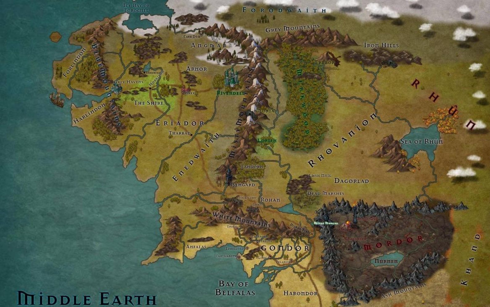 Custom Dnd Digital Fantasy Map Town / World Detailed Map Design ...
