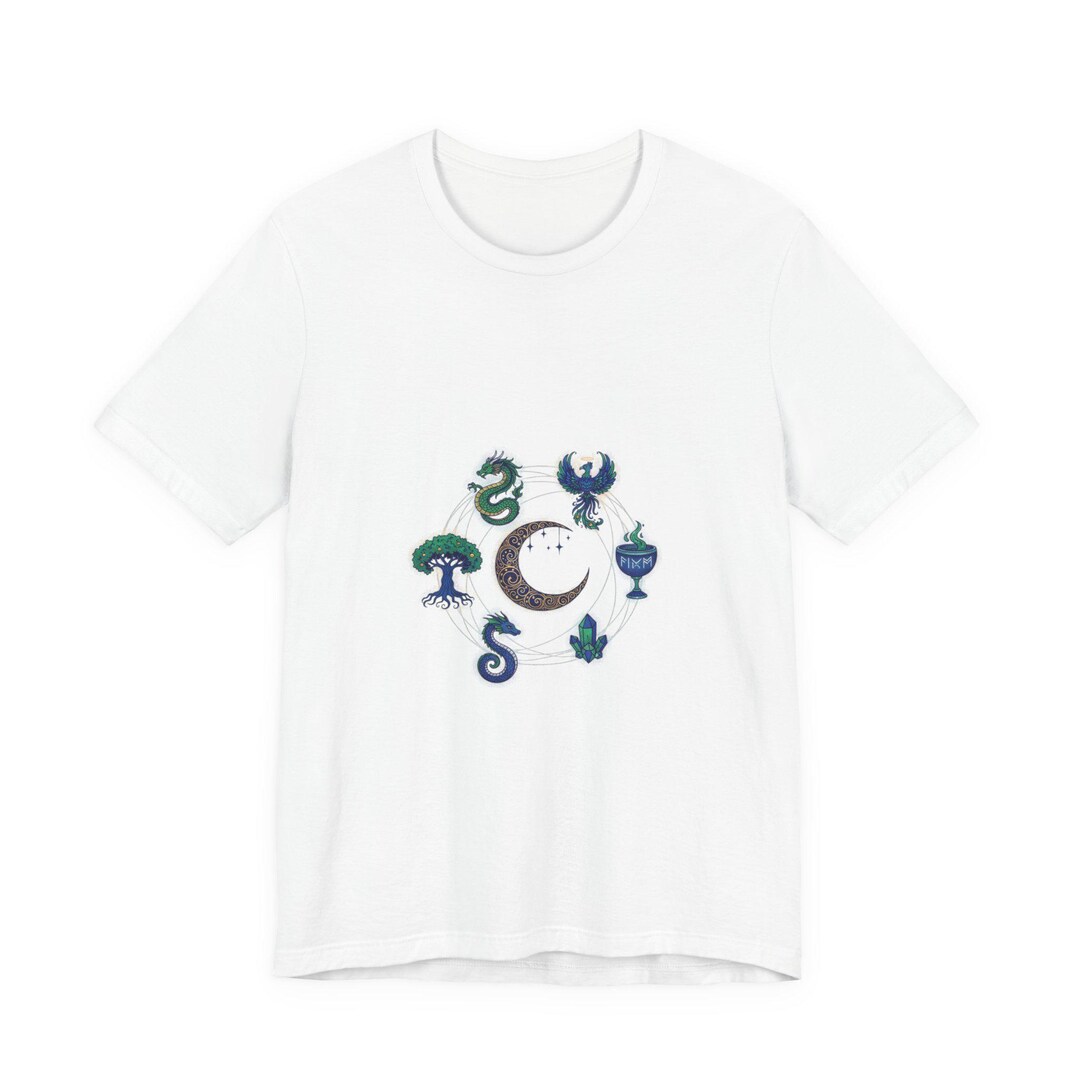 Mystic Constellation Symbols Tee | Fantasy Creature Shirt, Mythcore ...