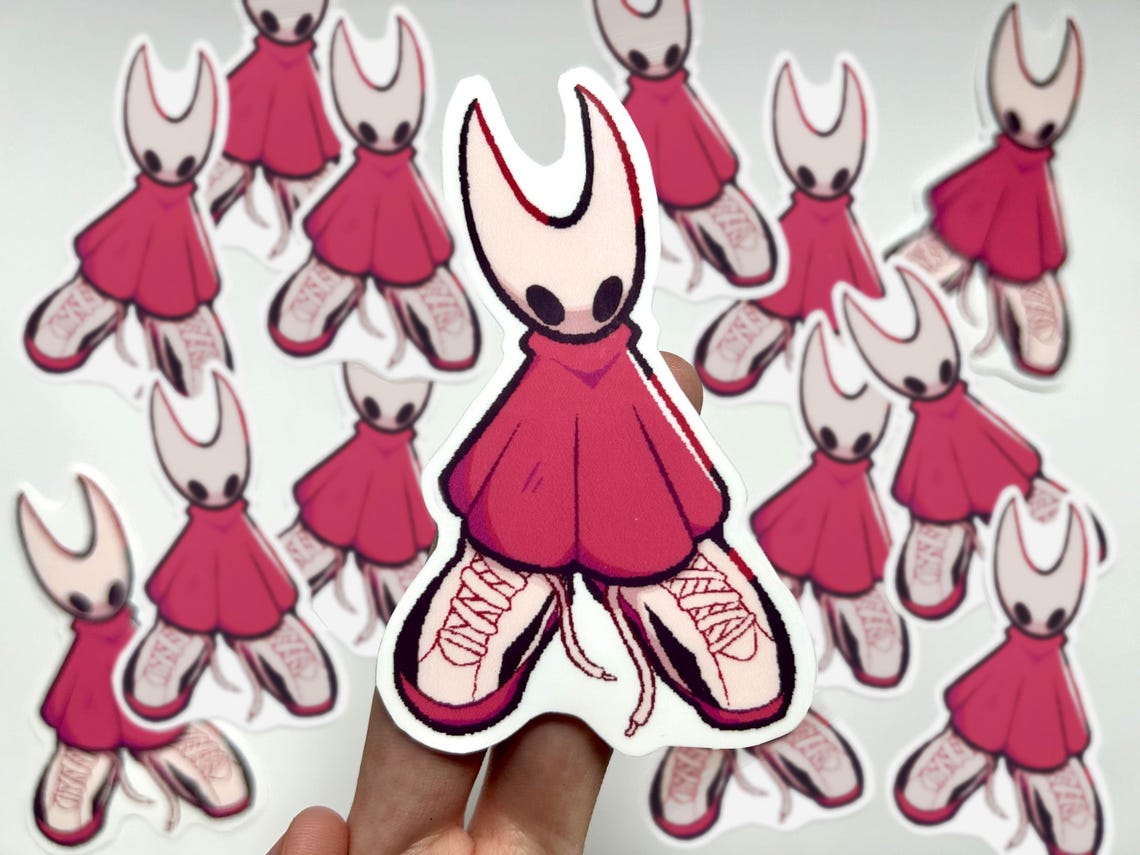Hollow Knight Silksong - Hornet Stickers - Etsy