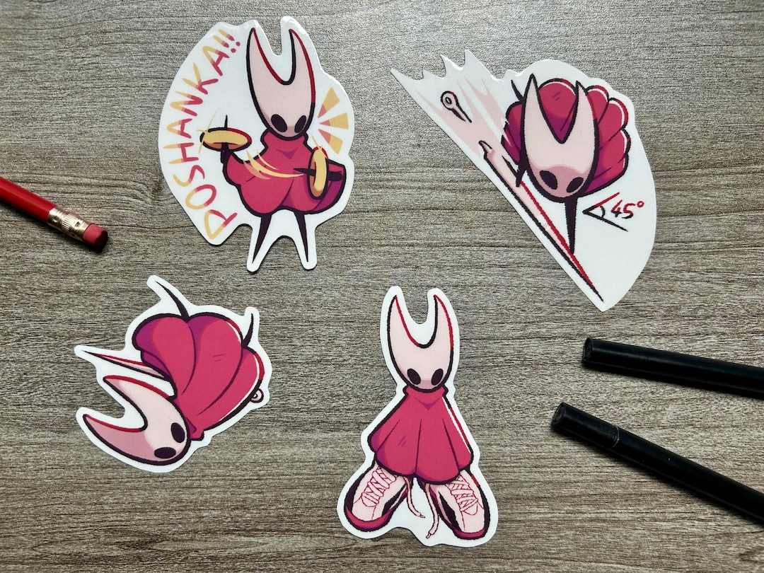 Hollow Knight Silksong - Hornet Stickers - Etsy