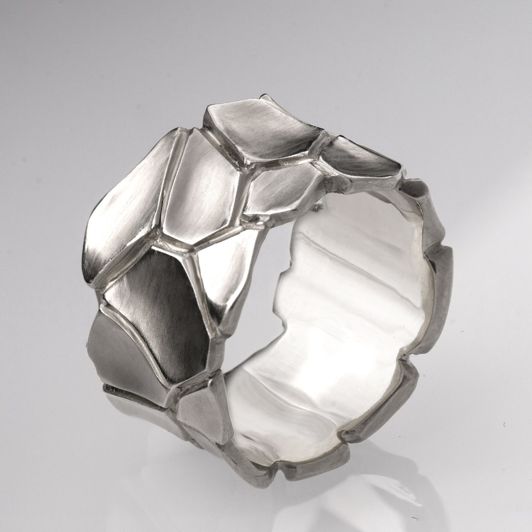 Parched Earth, Platinum Ring, Platinum Band, Platinum Wedding Ring ...