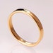 Simple Gold Wedding Band Rose Gold Ring Unisex Ring Rose - Etsy