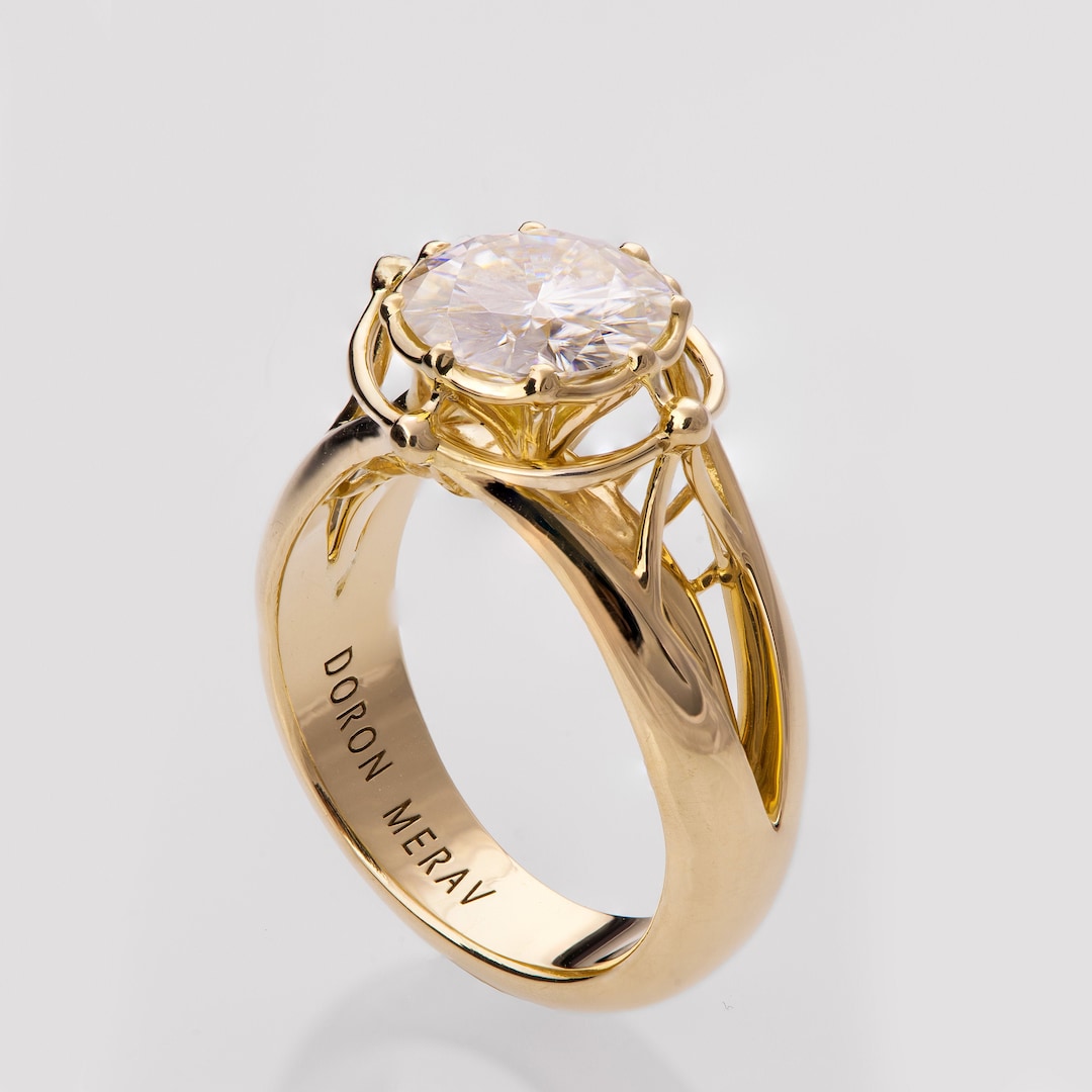 Large Diamond Ring, Statement Ring, 3ct Ring, Unique Engagement Ring ...