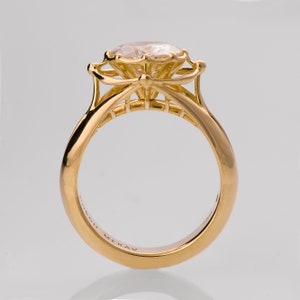 Large Diamond Ring, Statement Ring, 3ct Ring, Unique Engagement Ring ...