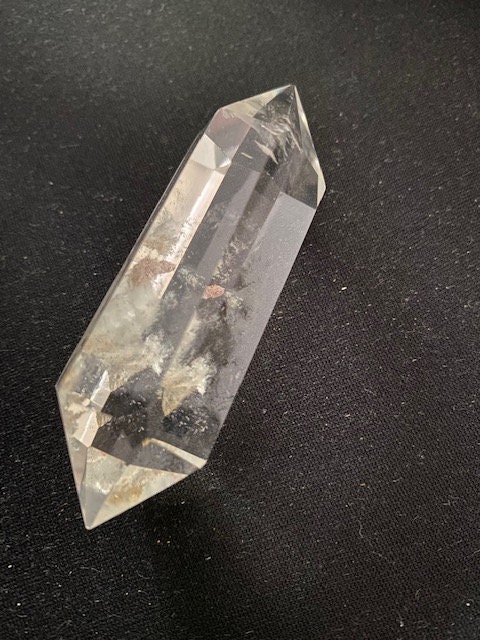 DOUBLE TERMINATOR CRYSTAL Clear Quartz - Etsy