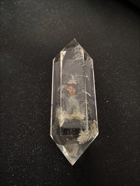 DOUBLE TERMINATOR CRYSTAL Clear Quartz - Etsy