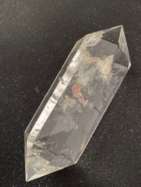 DOUBLE TERMINATOR CRYSTAL Clear Quartz - Etsy