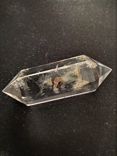 DOUBLE TERMINATOR CRYSTAL Clear Quartz - Etsy
