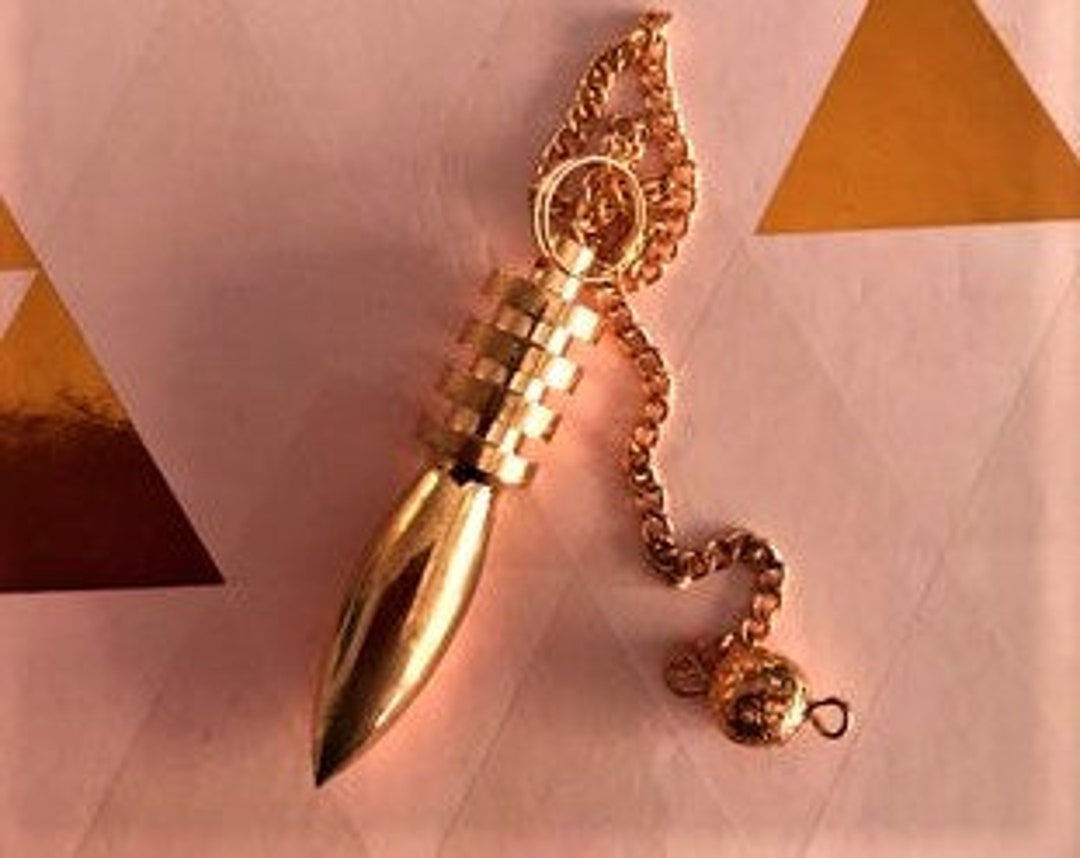 COPPER Fine PENDULUM Accurate DIVINATION Tool - Etsy Denmark