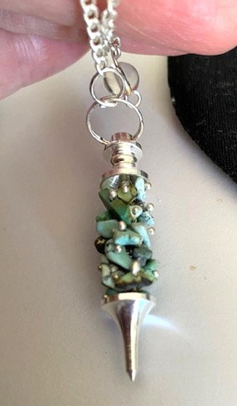TURQUOISE CHIPS Small Good Swing PENDULUM - Etsy