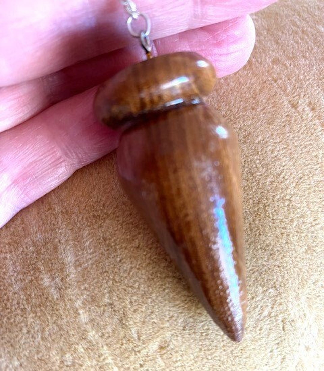 OLIVE WOOD PENDULUM Dowsing - Divination Tool - Etsy