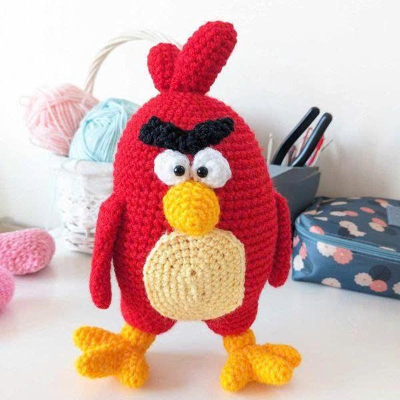 Crochet Angry Birds - Etsy