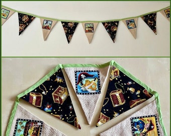 Pirate Bunting - Etsy UK
