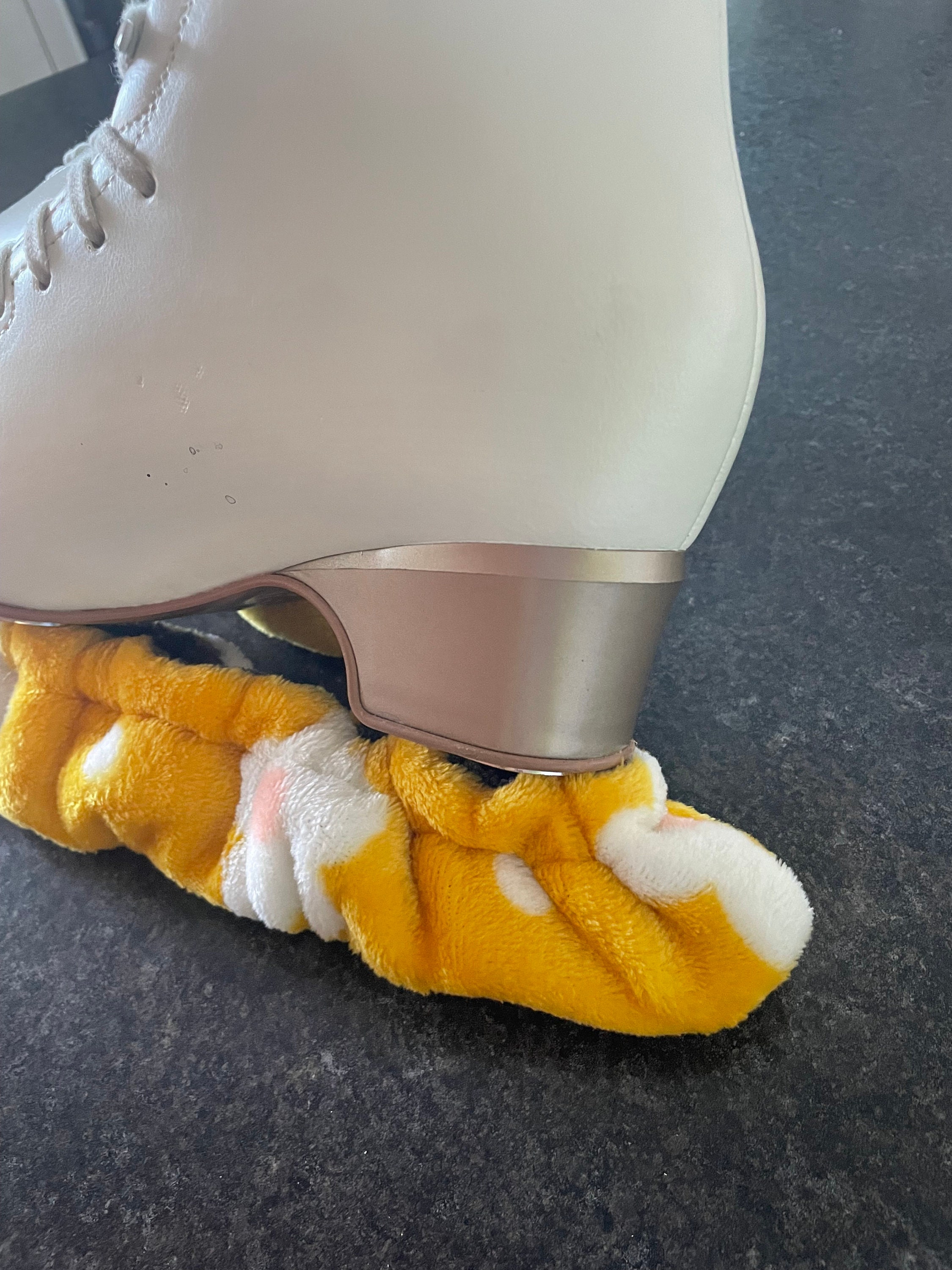 Ice Skate Soakers Figure Skate Blade Protector Yellow Flower - Etsy UK