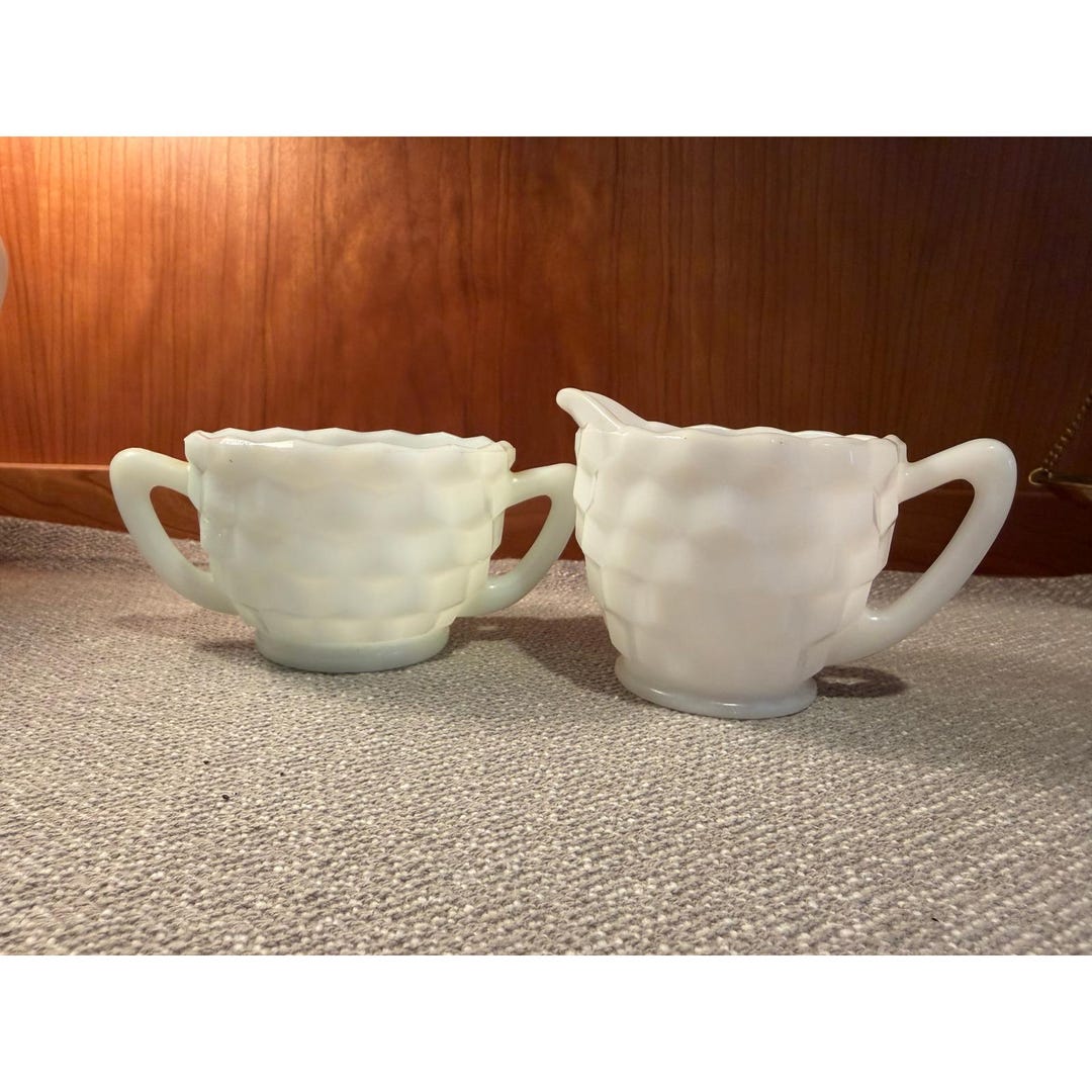 Interesting Info About Vintage Milk Glass Creamer