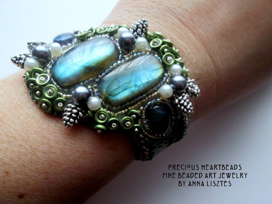 Beading Pattern, DIY KIT, Bead Embroidery, Instructions and Materials ...