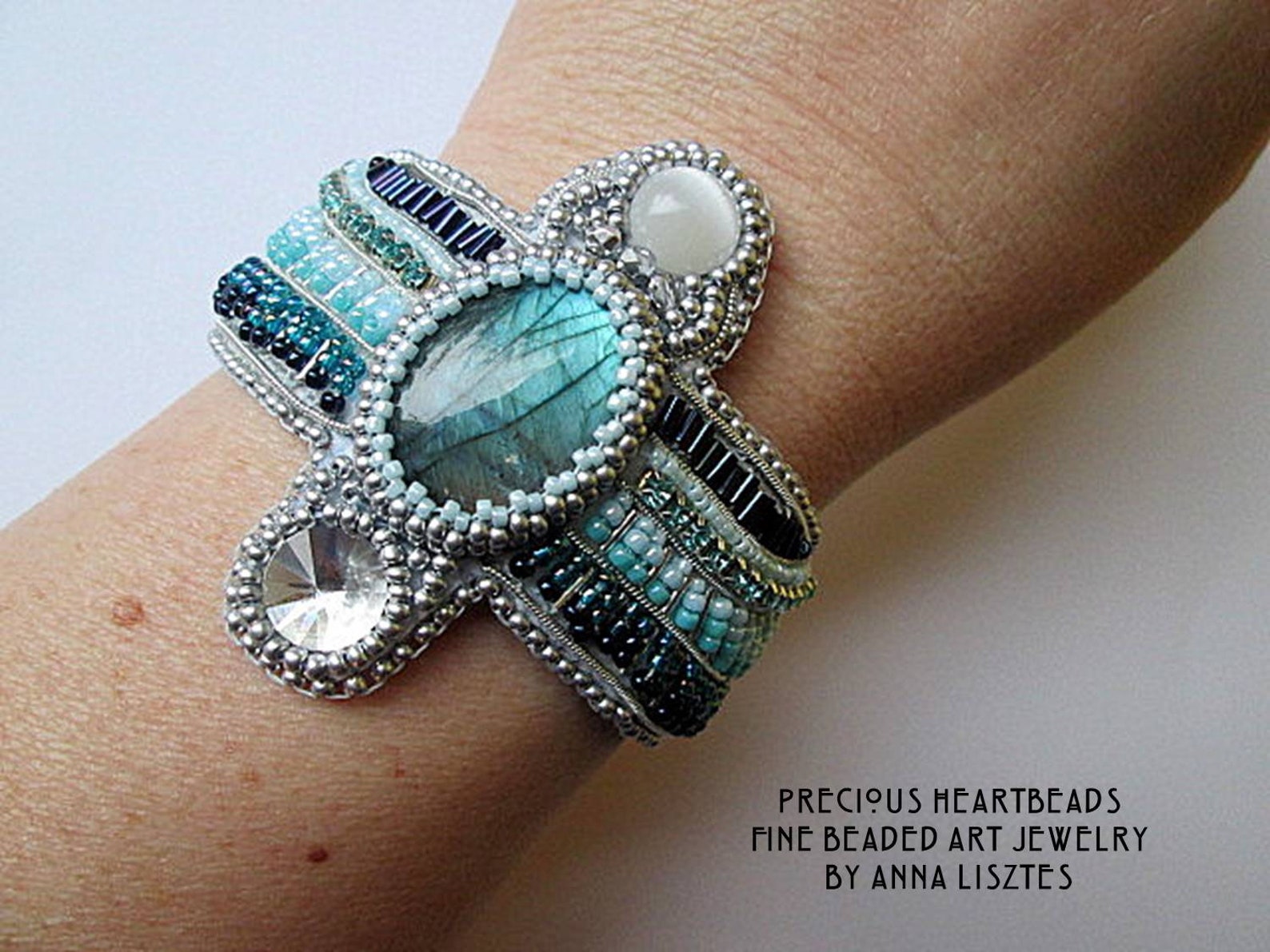 Beading Pattern, DIY KIT, Tutorial and Materials, Bead Embroidery ...
