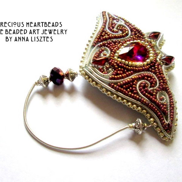 Beaded Brooch Pattern - Etsy