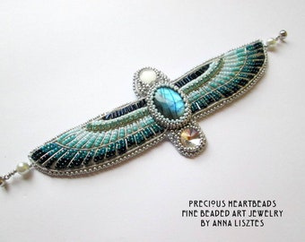 Beading Pattern, DIY KIT, Bead Embroidery, Instructions and Materials ...